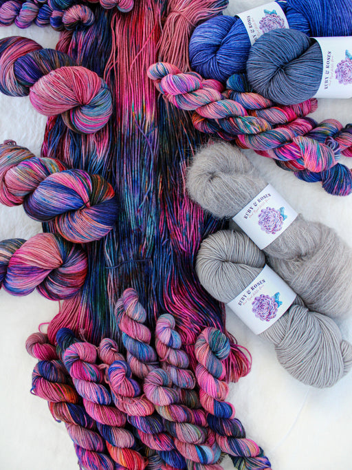 Build Your Own Sock Set! - Ruby and Roses Yarn - Hand Dyed Yarn