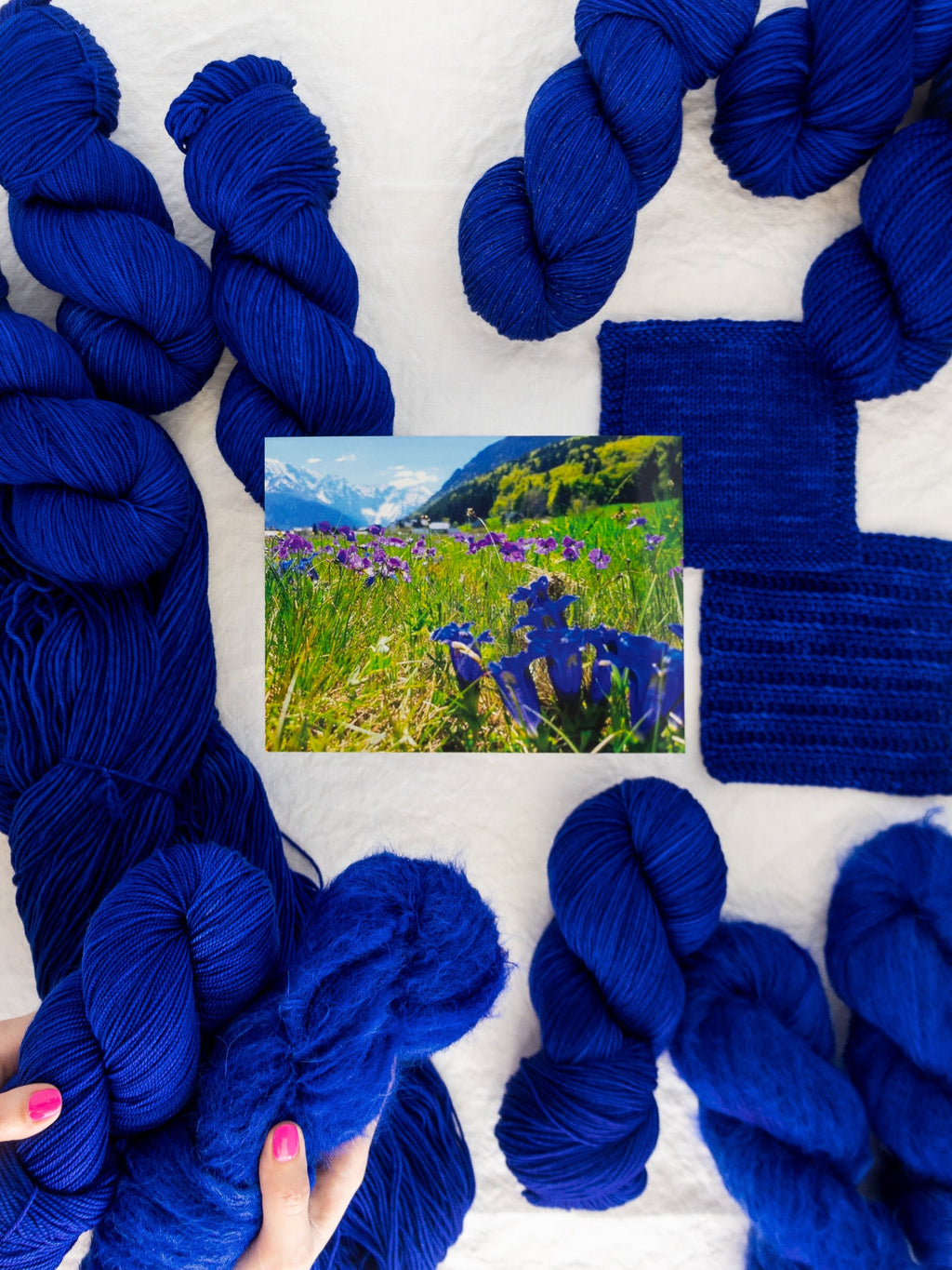 Glowing Indigo – Ruby and Roses Yarn