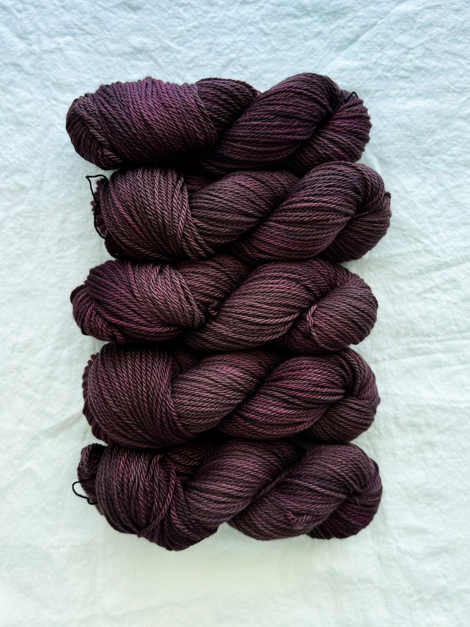 Hand Dyed Artistic Yarns - Ruby and Roses Yarn